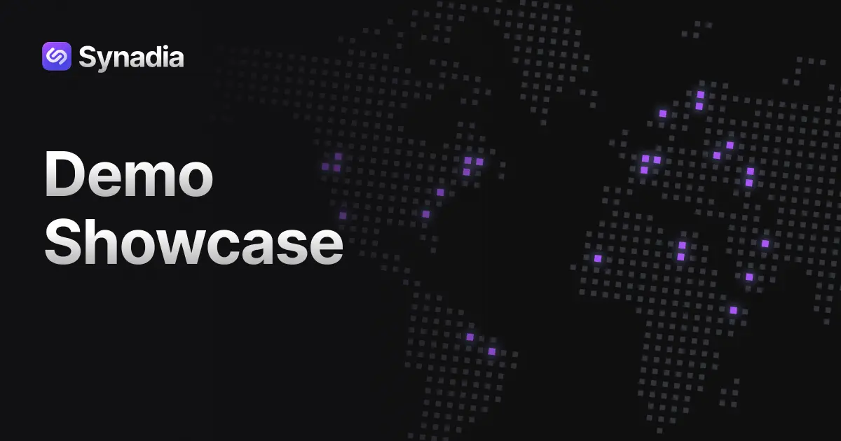 Synadia Demo Showcase | Synadia
